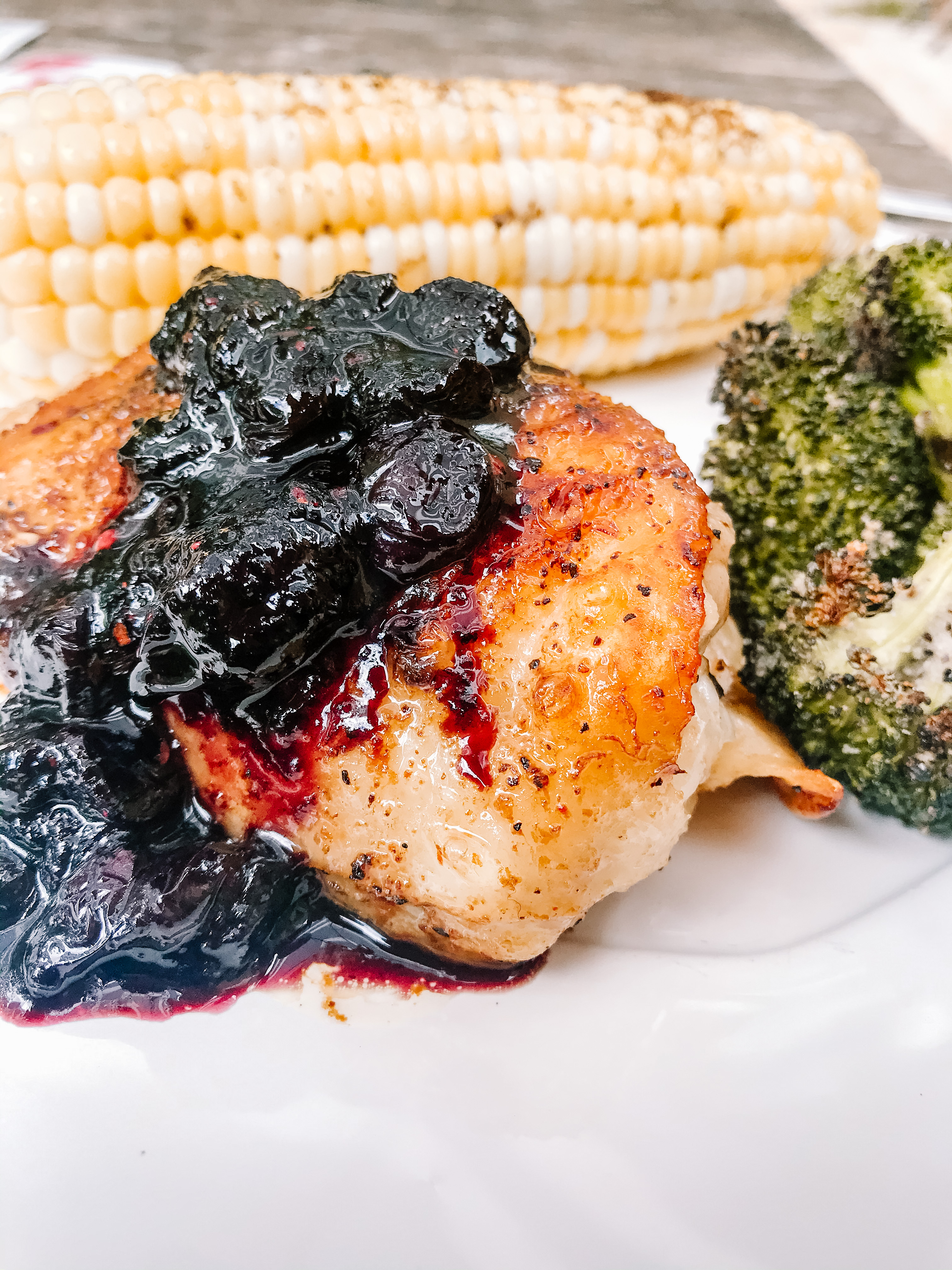 Blueberry Balsamic Chicken – Stephani's Kitchen